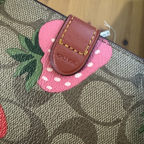 Coach | Accessories | Coach Notebook In Signature Canvas With Wild ...